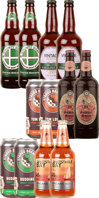 Ale Box Set | Organic Ale Mixed Case | Vintage Roots