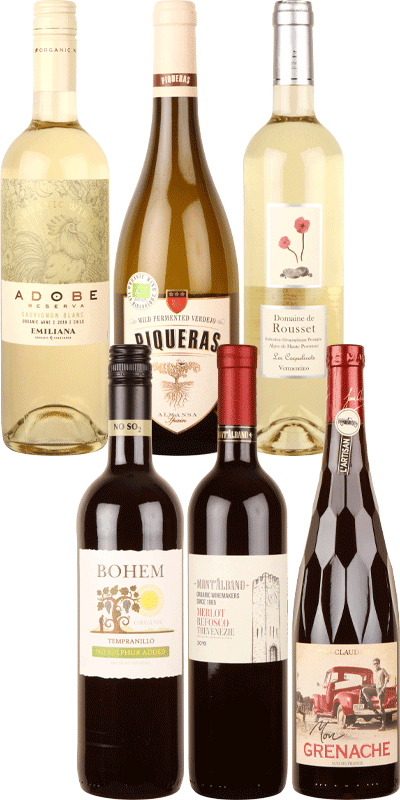 Mixed Cases of Organic Drinks